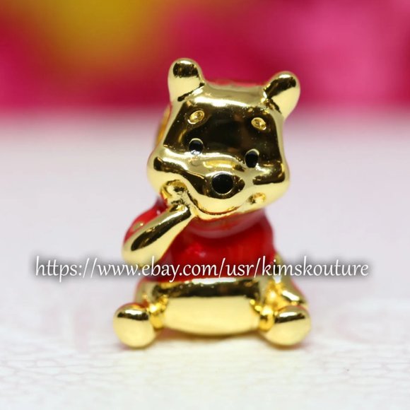 Pandora | Jewelry | Pandora Winnie The Pooh Bear Charm 76222c1 | Poshmark